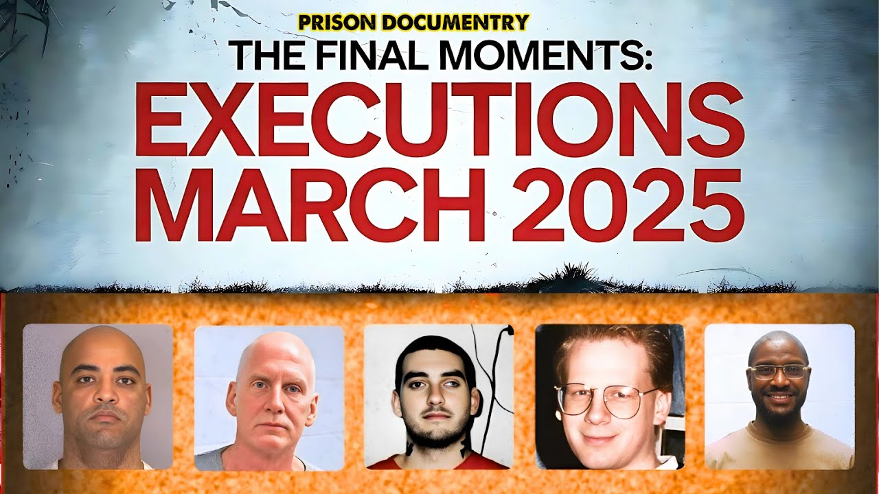 All PRISONERS EXECUTED in March 2025 (US): Last Meals & Final Words ...