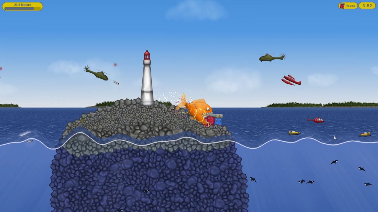 Tasty Blue #19 Level 19 Tale of a Goldfish 🎮 James Games - YouTube