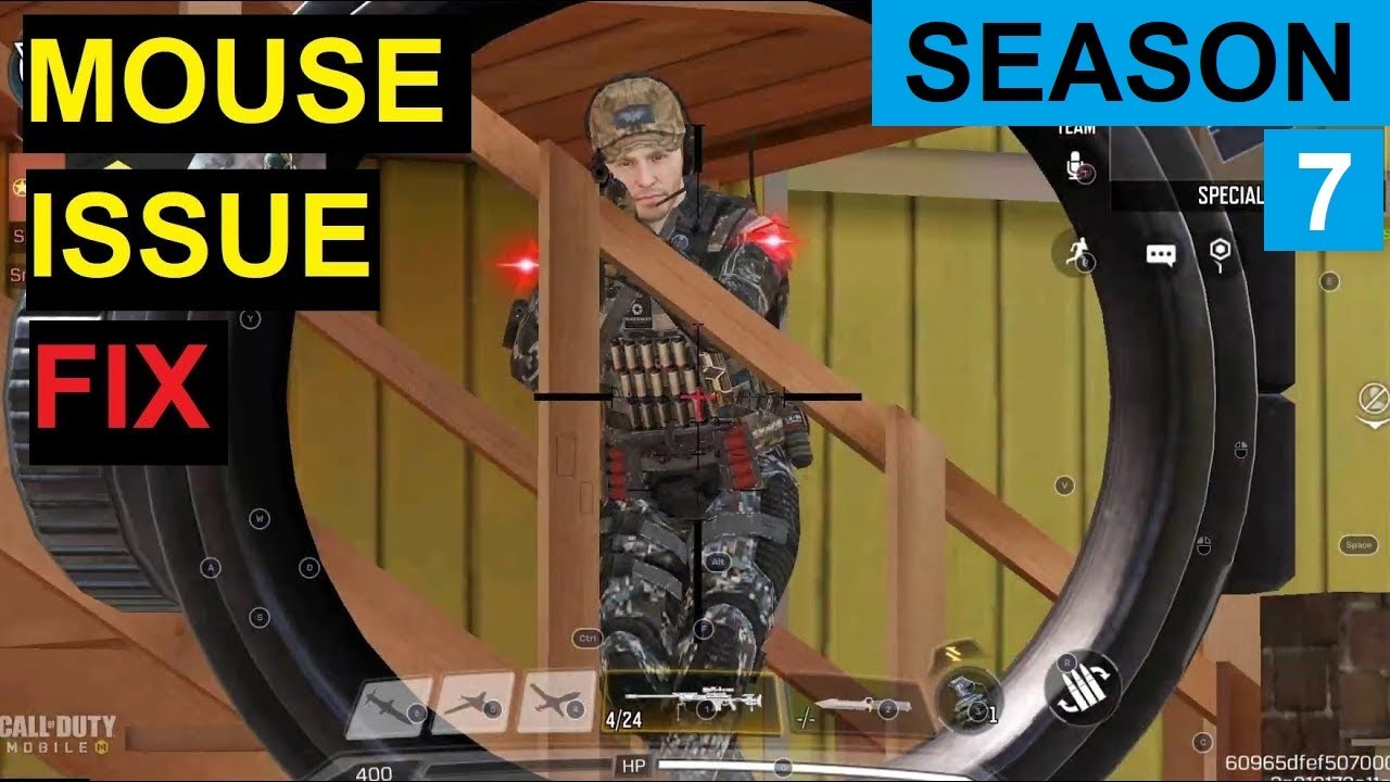 Mouse issue fix (MULTIPLAYER) CODM -Fire fix Season7 CODM | BLUESTACKS ...