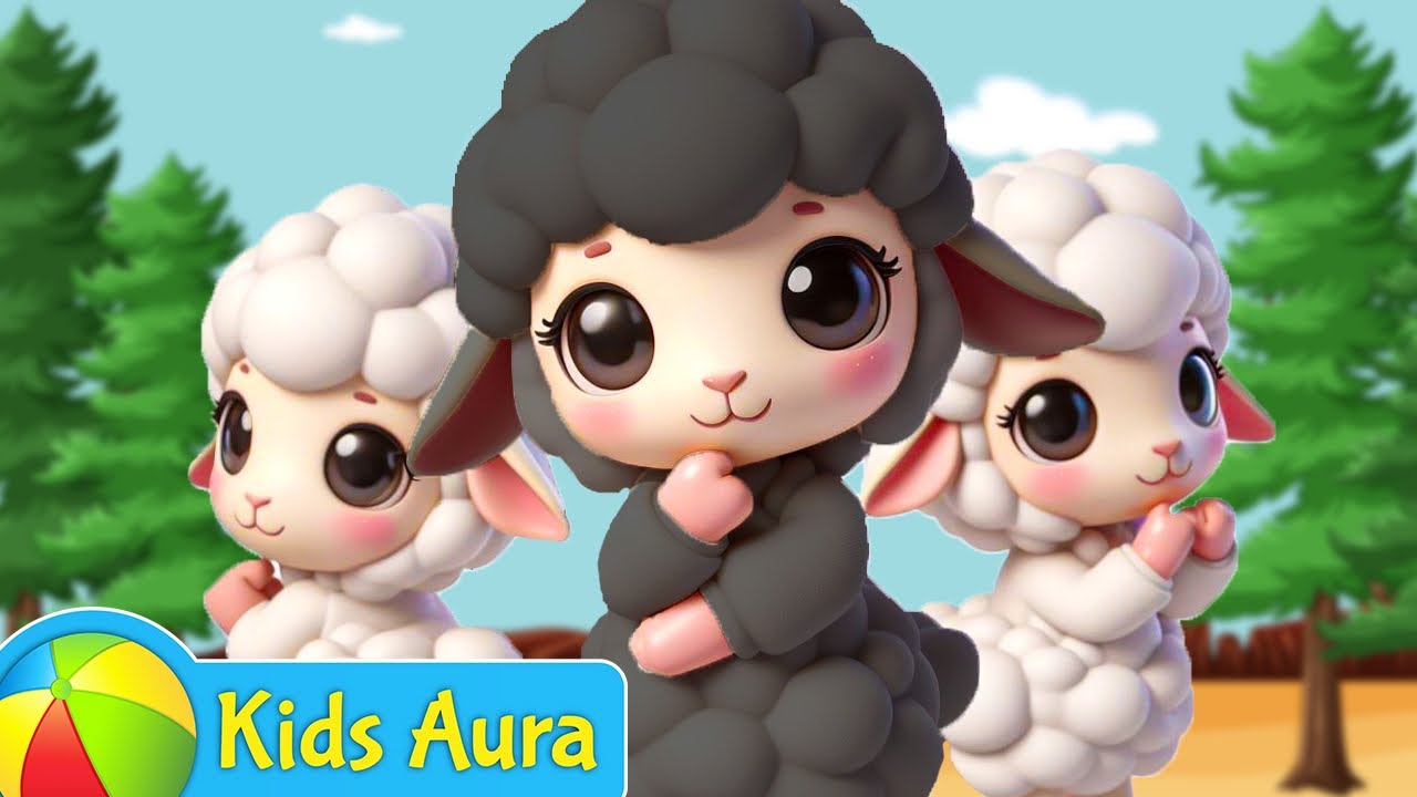 Sheep Song | Baa Baa Black Sheep | Classic Song for Kids | Kids Aura ...