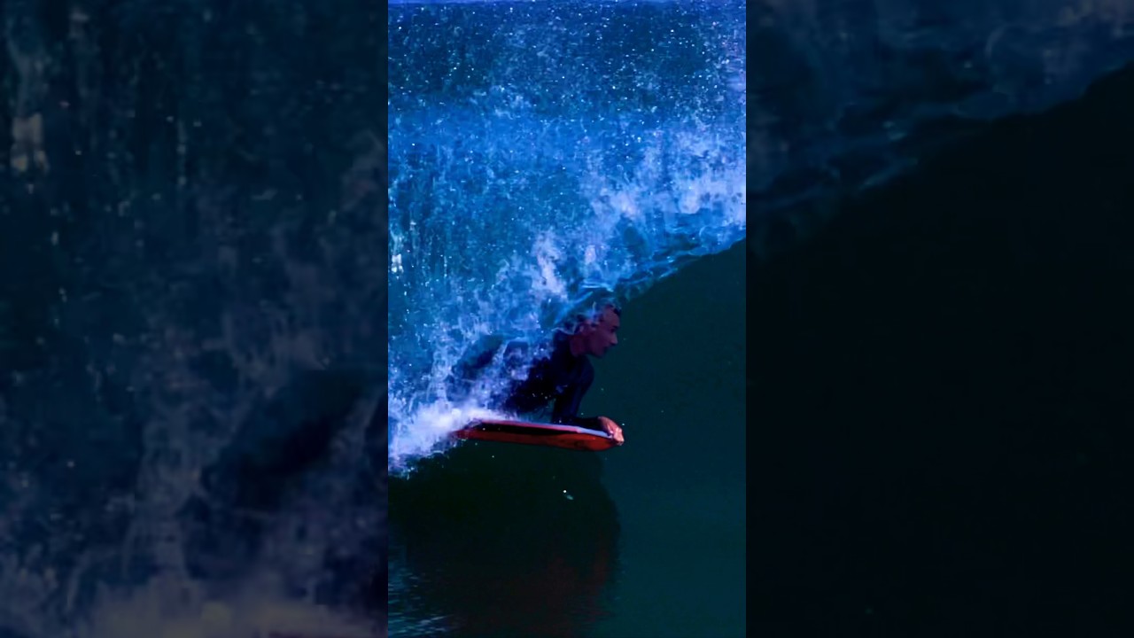 Wedge surfing #wedge #thewedge #bodyboarding #waves #pumping - YouTube