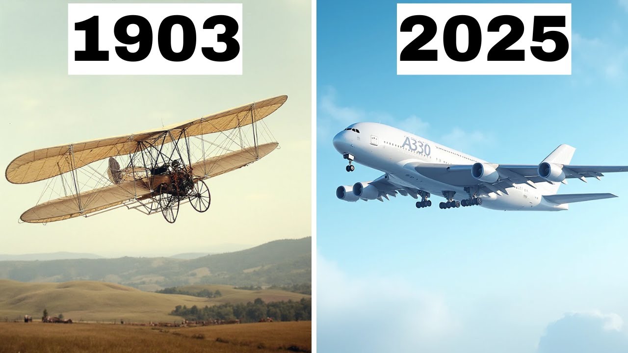 L'INCROYABLE histoire des avions (depuis le premier vol) - YouTube