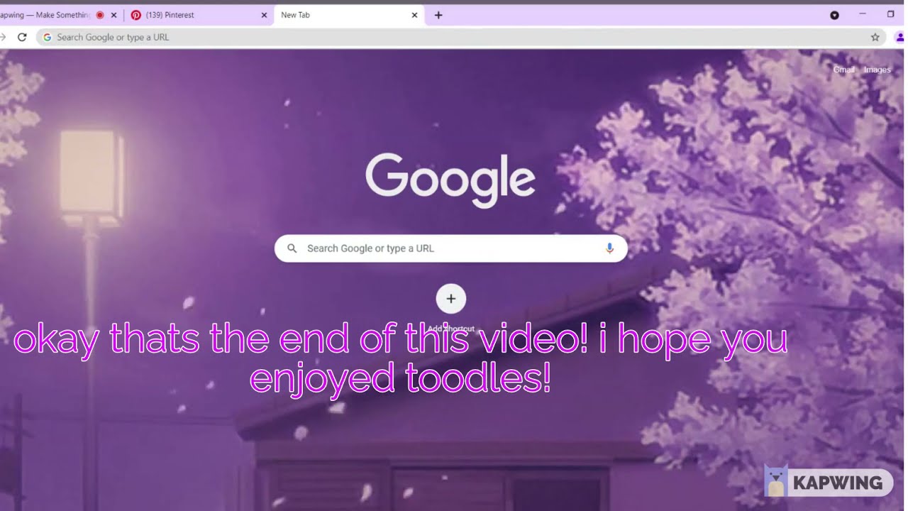 ::HOW TO DECORATE YOUR GOOGLE HOME SCREEN WTIH GIF AND PICTURE! (PC)::🌷 ...