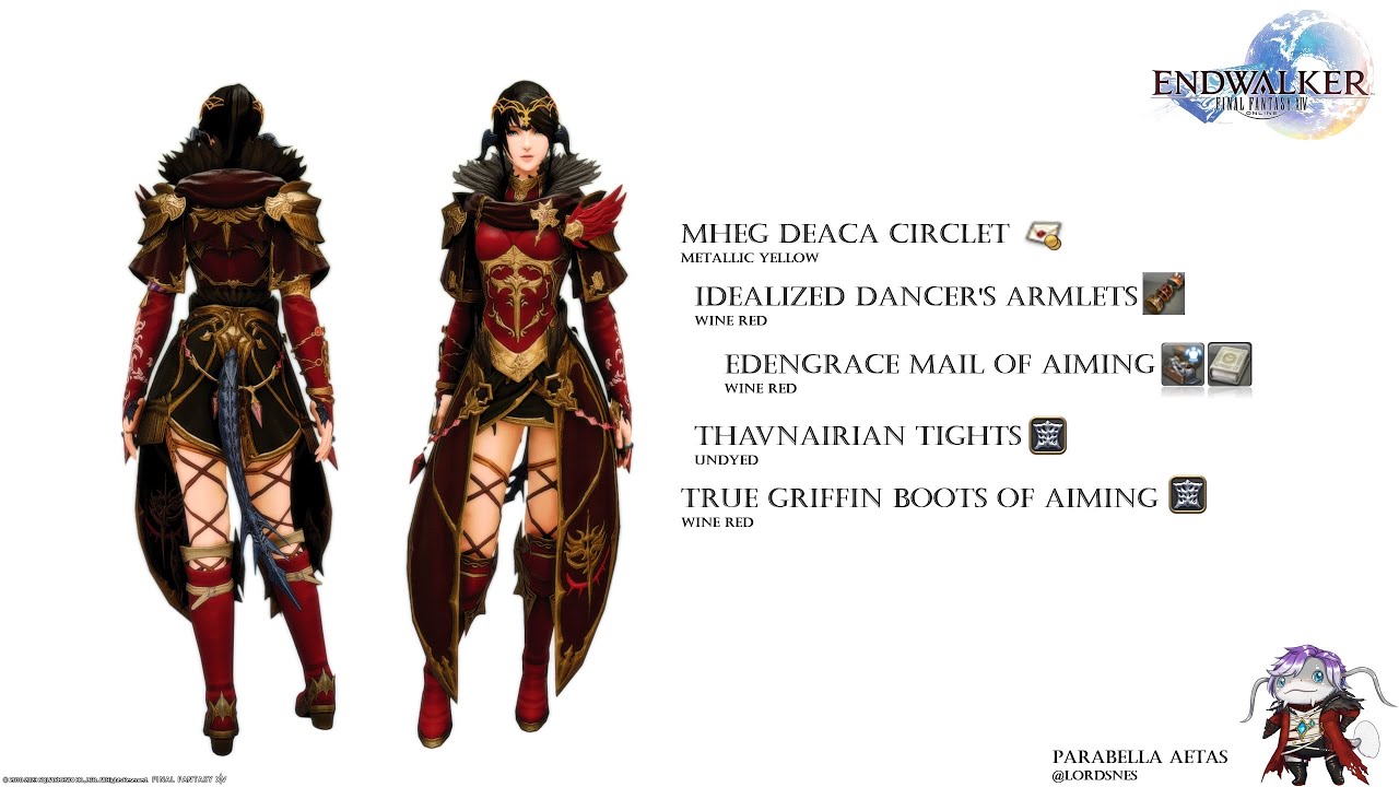 FFXIV Glamour Inspiration - Week 100 [Dancer] - YouTube