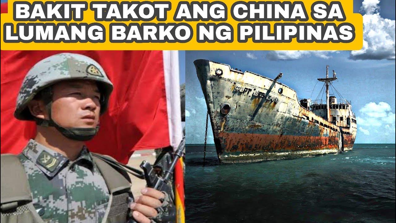 mass takot ang china sa lumang barko ng pilipinas. #aklatngpinas - YouTube
