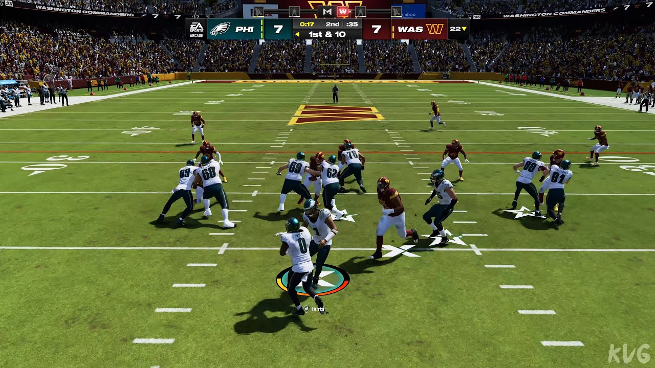 Madden NFL 24 - Philadelphia Eagles vs Washington Commanders - Gameplay (PS5 UHD) [4K60FPS ...