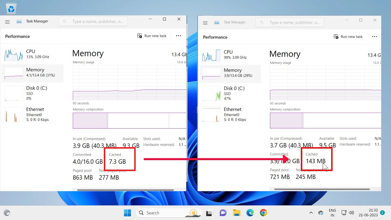 How To Clear RAM Cache And Make PC Faster in Windows - YouTube