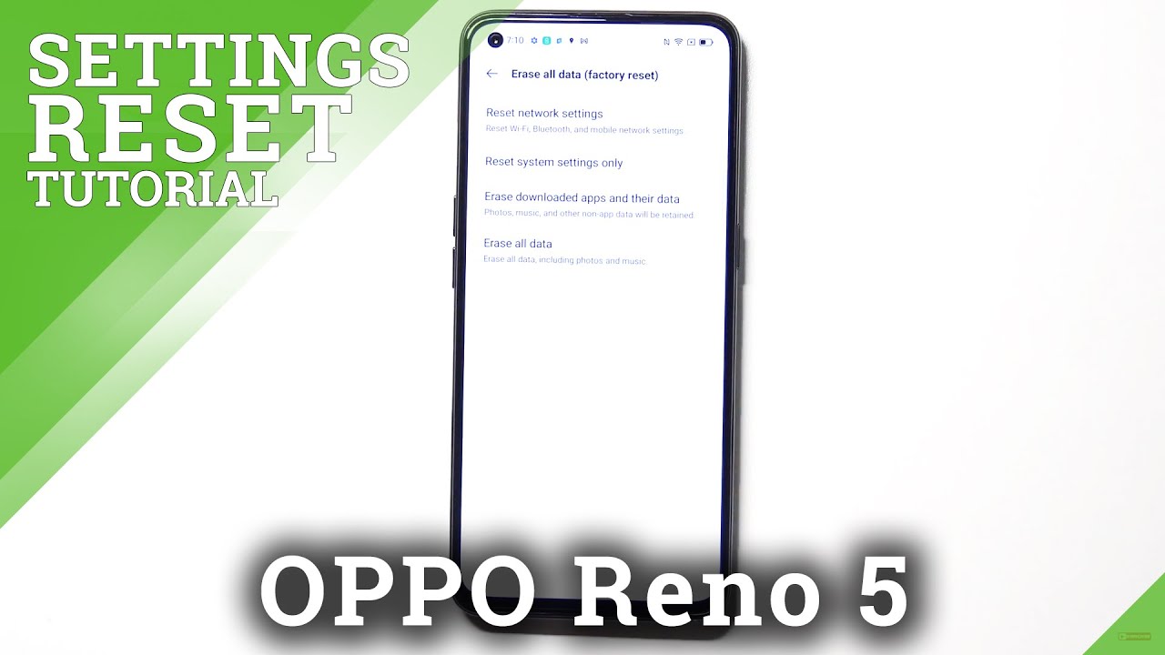 How to Reset System Settings in OPPO Reno 5 – Restore Settings Defaults ...