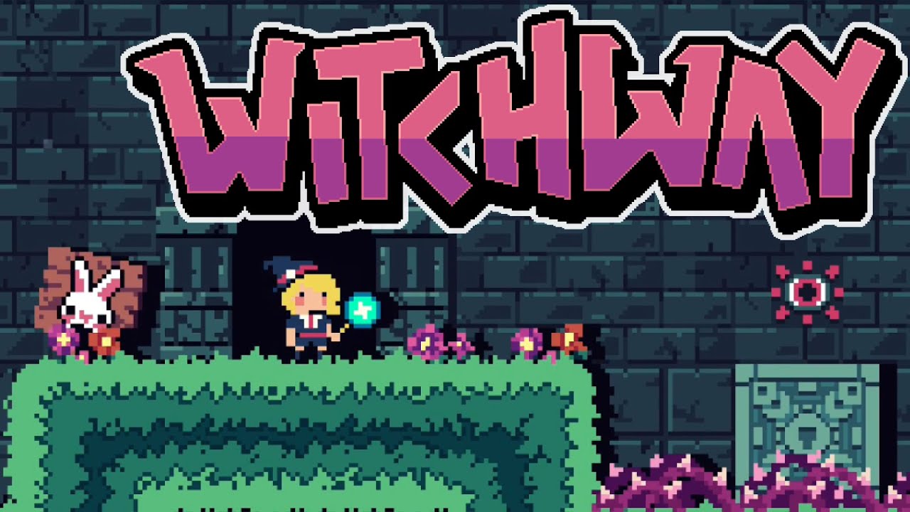 WitchWay - A cute puzzle platformer about moving blocks - YouTube