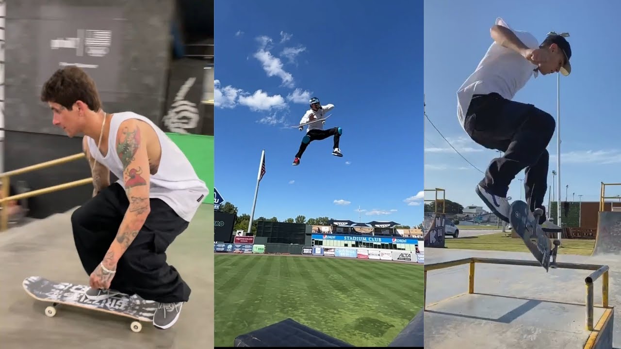 THESE TRICKS ARE GETTING HOT (Crazy Skateboarding tricks) - YouTube