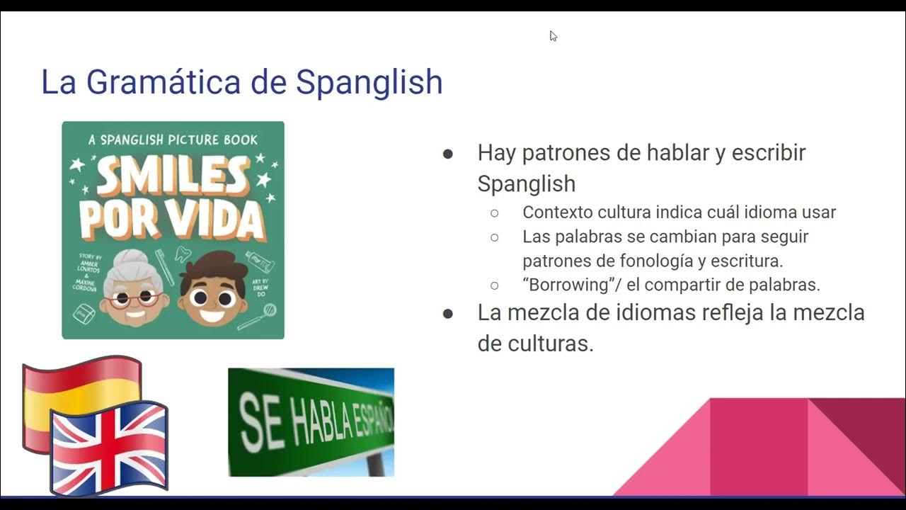 Presentación del Spanglish - YouTube