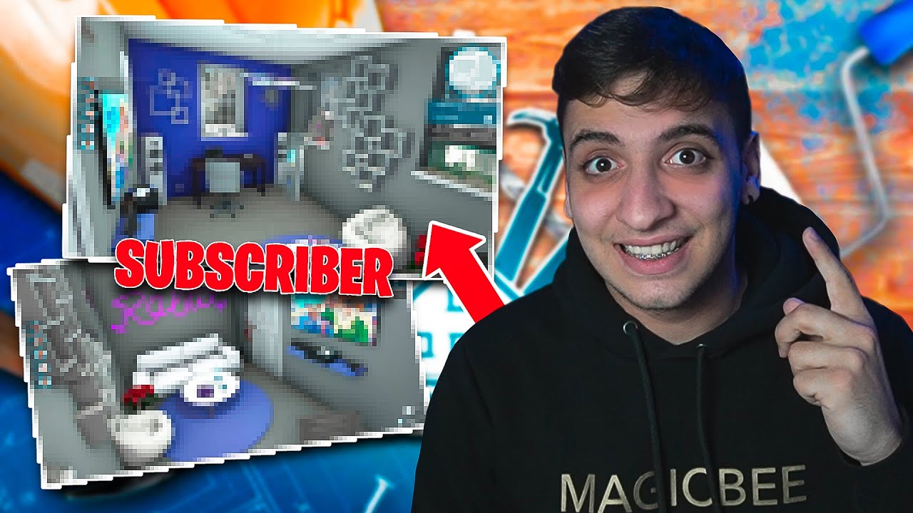 Έφτιαξα Το Δωμάτιο Ενός SUBSCRIBER Στο HOUSE FLIPPER !! - YouTube