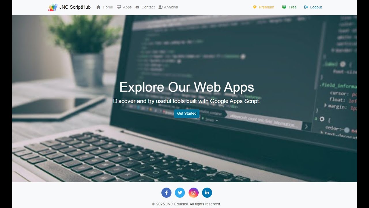 Web App Google Sheets | Digital Showcase - YouTube
