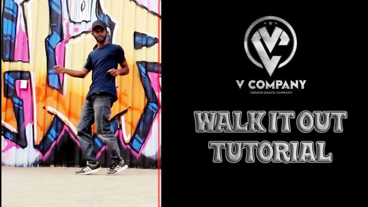 DANCE TUTORIAL NO.8 | WALK IT OUT | OLD SCHOOL HIP HOP | V COMPANY ...