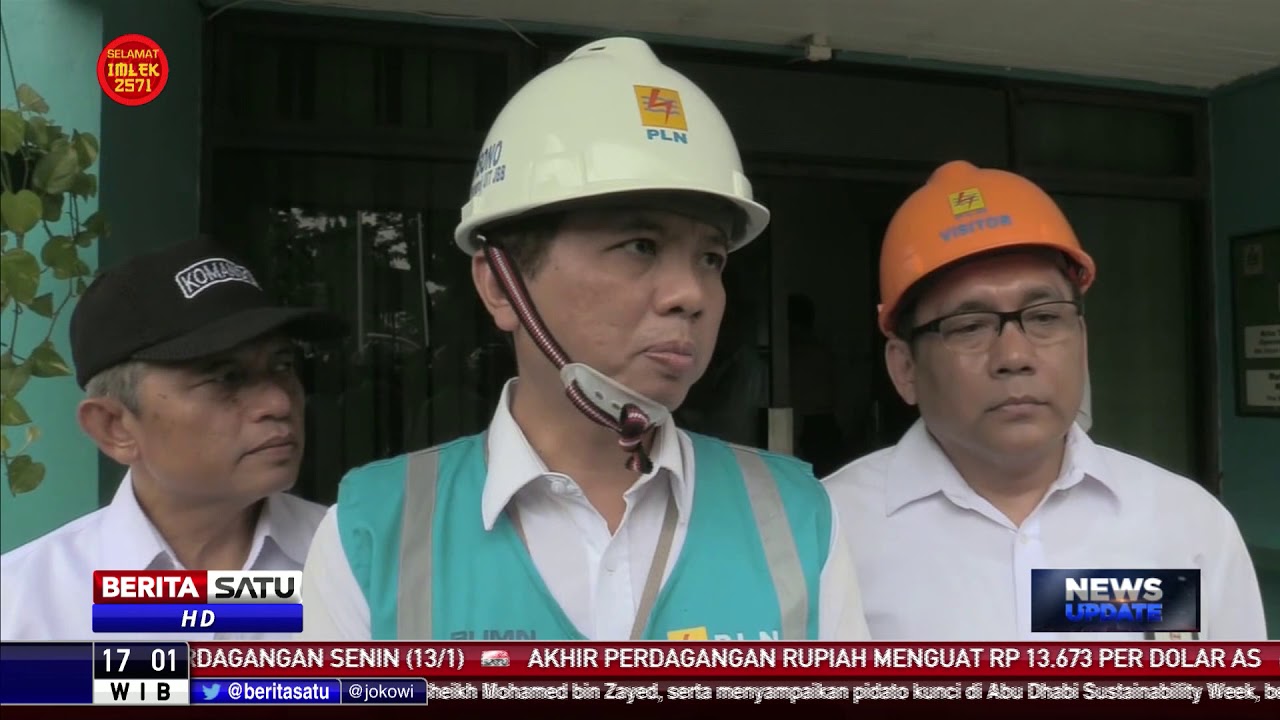 PLN Minta Maaf Pemadaman Akibat Trafo Gardu Induk Terbakar - YouTube