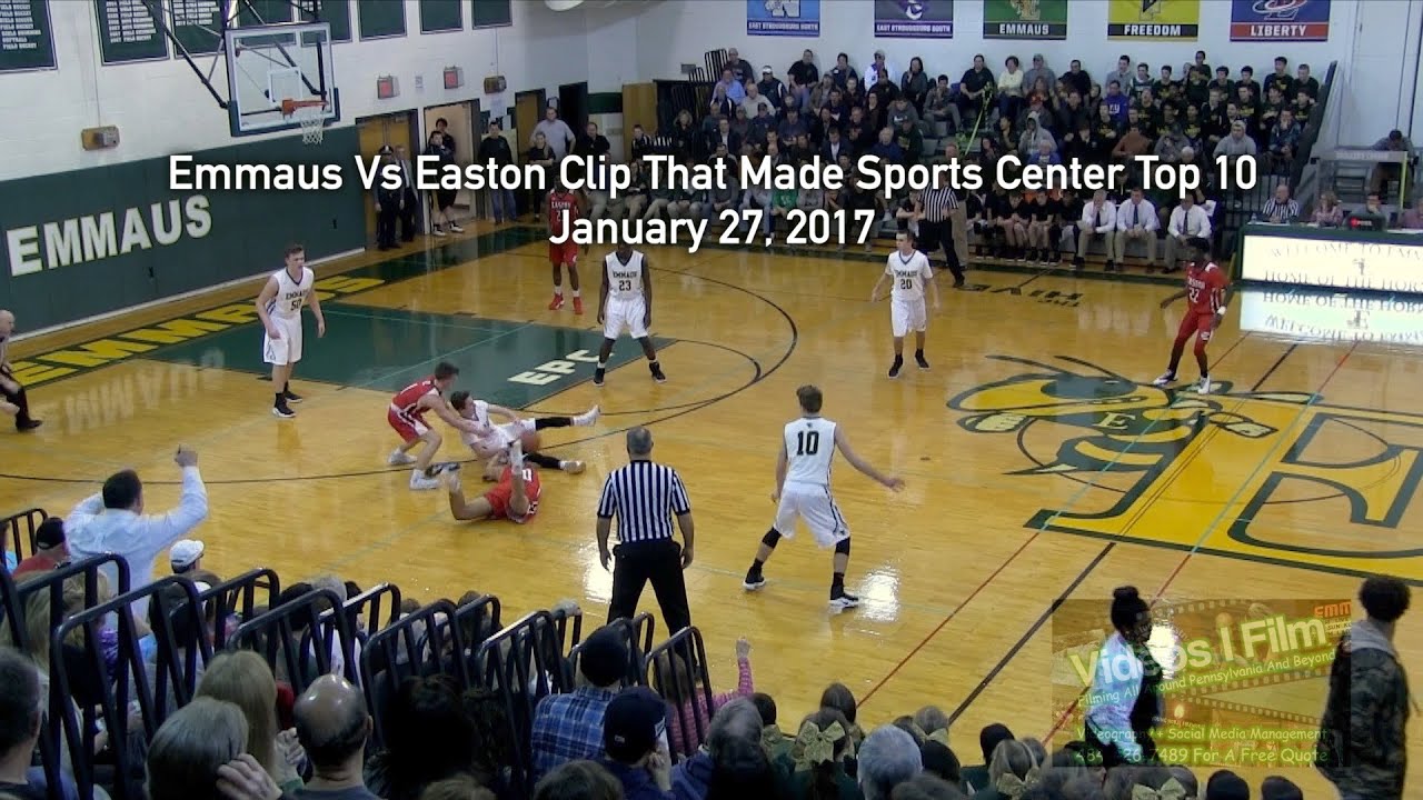 Epic High School Basketball Play: Emmaus vs Easton Makes ESPN Sports ...