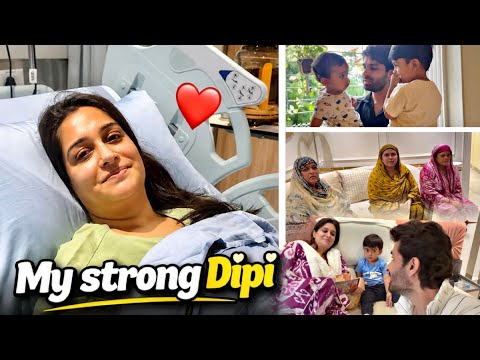 Infusion Day | My Strong Dipi | Ruhaan Humse Naaraz 😞 | Shoaib Ibrahim | Vog