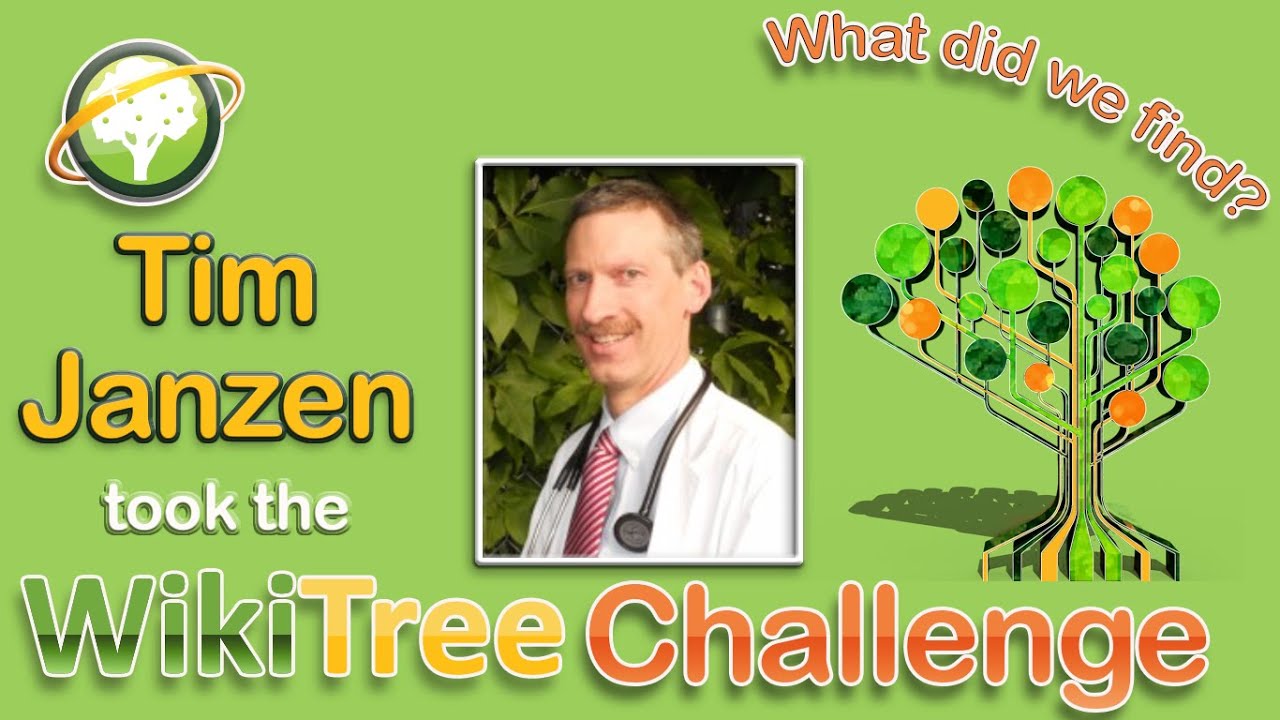 WikiTree Challenge (2021) feat. Tim Janzen & Cheri Passey - YouTube