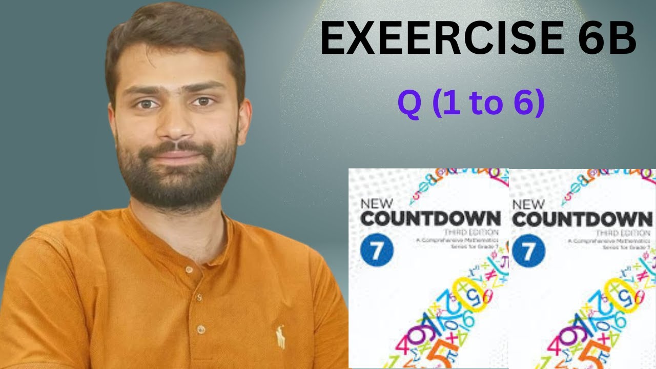 Countdown mathematics class 7 Exercise 6B - YouTube