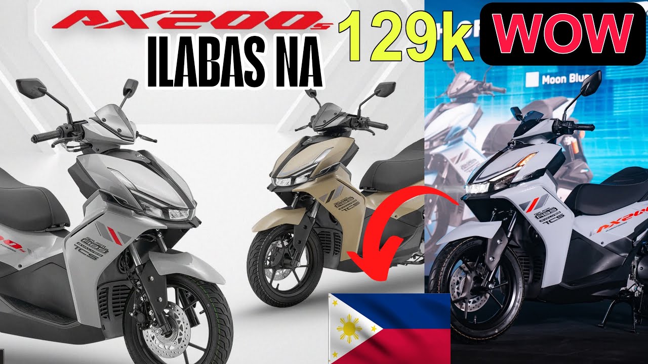 Kamukha ni Aerox 🇵🇭New QJ AX 200 | Specs Features Price | Mas Hi-TECH ...