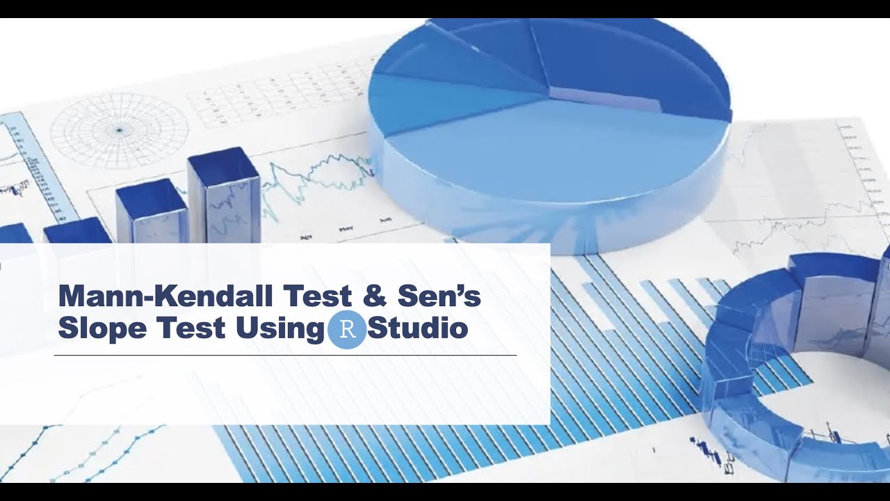 Mann-Kendall Test and Sen's slope using Rstudio - YouTube