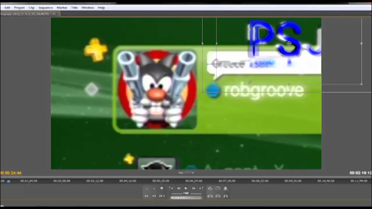Adding the PSJ spiny thingy using Premiere Pro Cs5.5 | PSJunkies - YouTube
