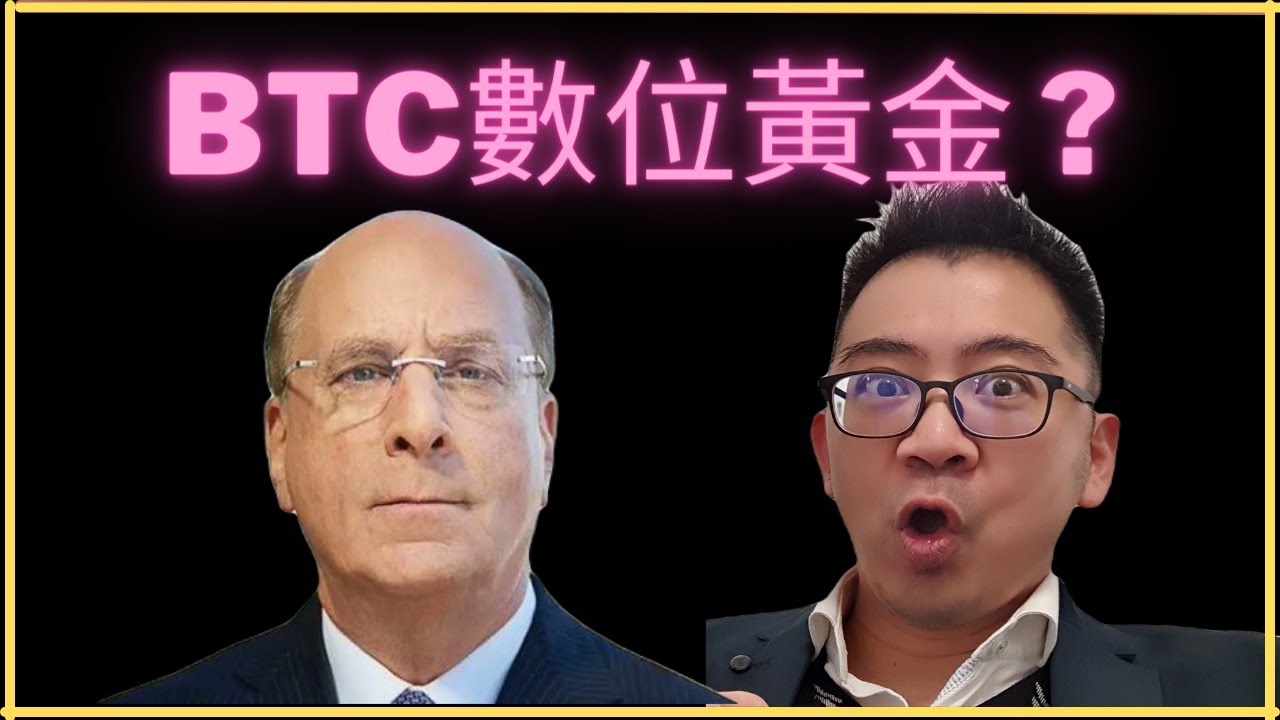 BlackRock CEO 比特幣數位黃金？【比特幣】 - YouTube