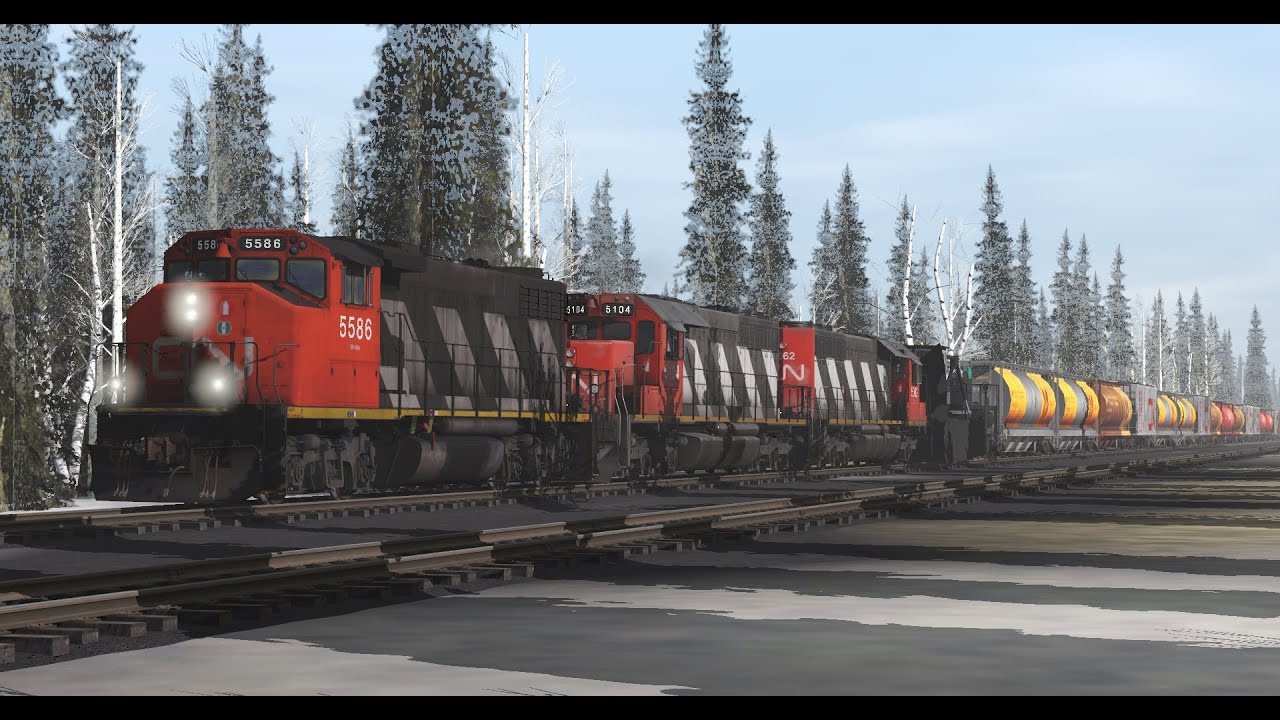 CN Train 413 Official Consist - YouTube