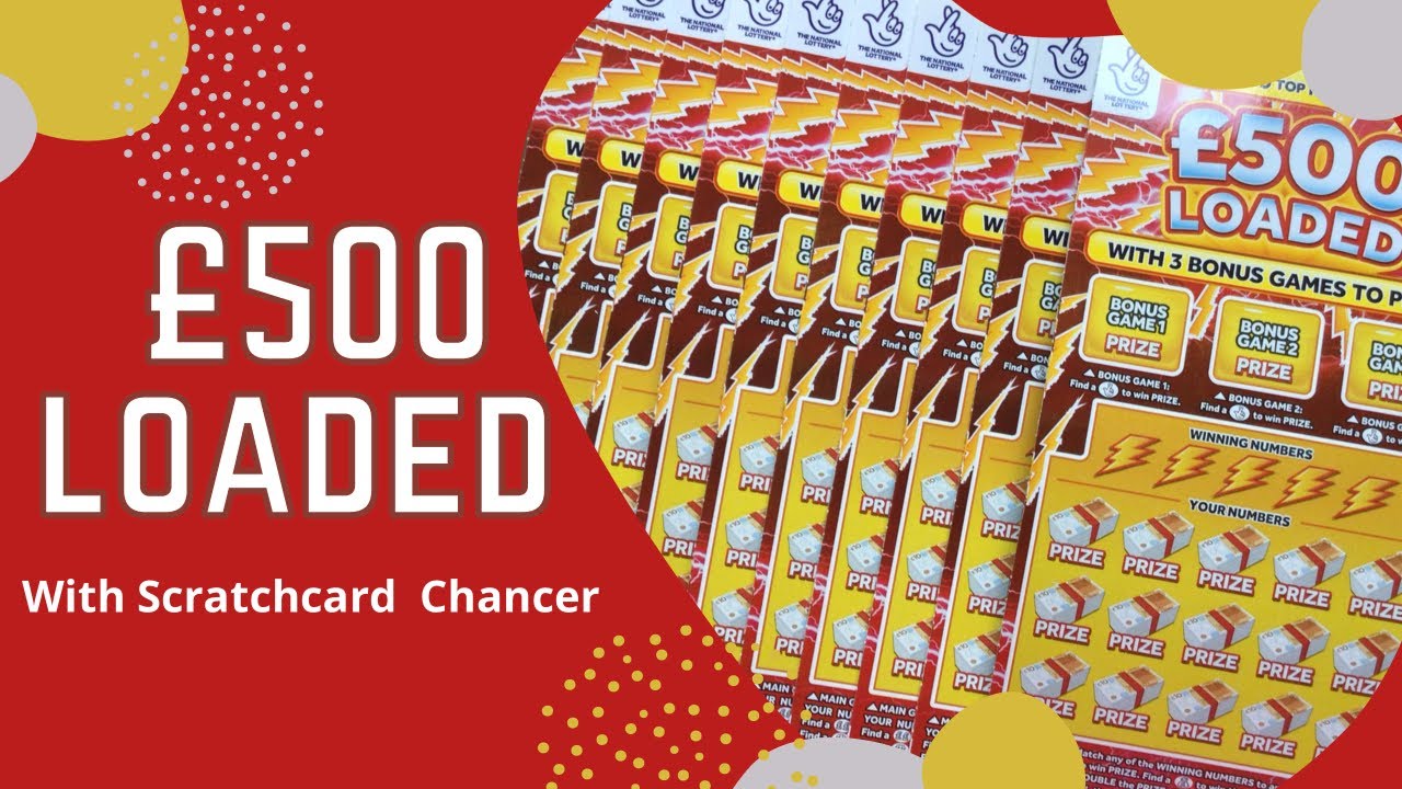 £500 loaded - £5 scratch cards today - with Scratchcard Chancer ...