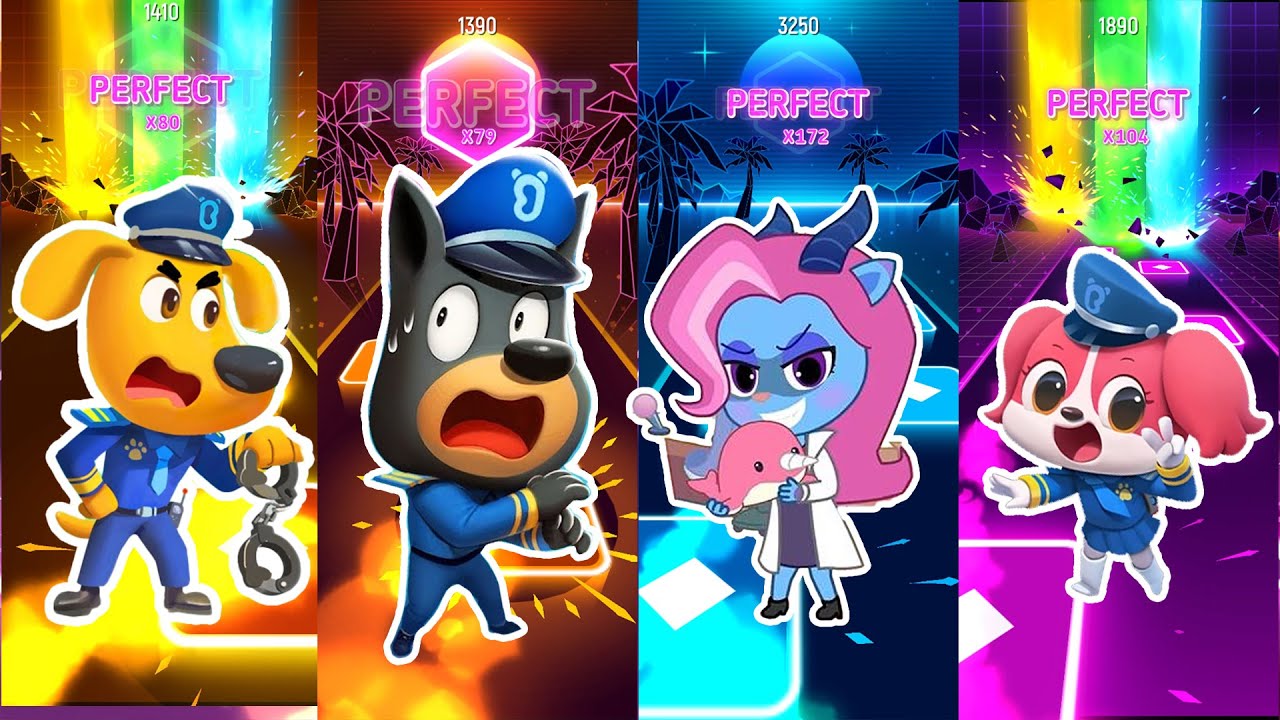 Sheriff Labrador 🆚 Sheriff Labrador Team. Who Is Best? - YouTube