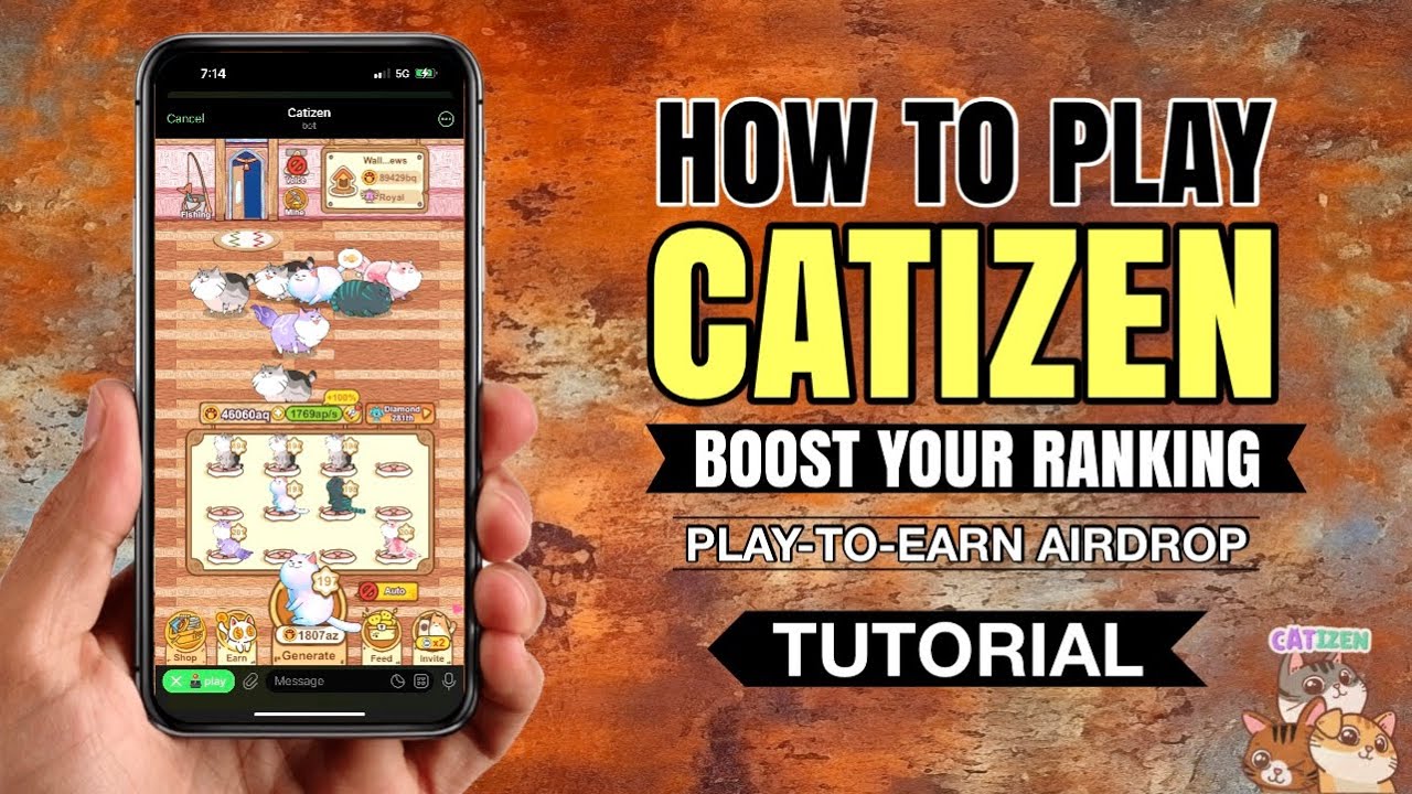 Ultimate Guide: How to Play CATIZEN 🐱on Telegram | Strategy Tips | Play-to-Earn Airdrop - YouTube