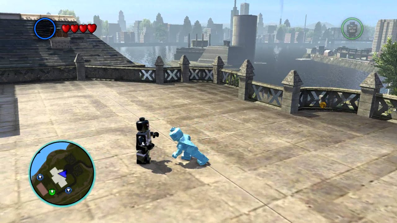 LEGO MARVEL Super Heroes - Iceman Kills Black Bolt (1080p) - YouTube