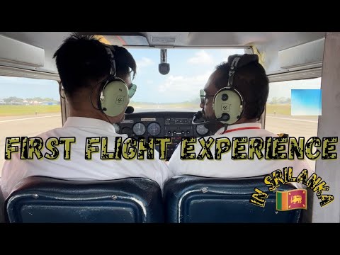 First flight experience in Sri Lanka🇱🇰 - YouTube