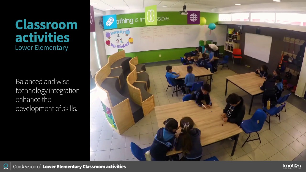 Un día en la escuela trabajando con Knotion - YouTube