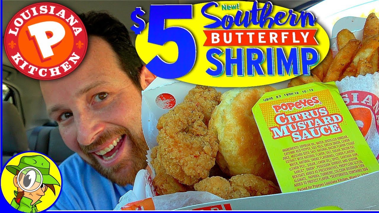 Popeyes® | Southern Butterfly Shrimp 🦋🍤 Review | Peep THIS Out! ⚜ - YouTube