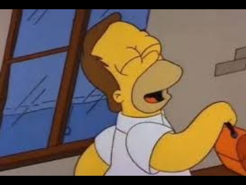 Homero Simpson cantando Mi Gran Noche de Raphael - YouTube