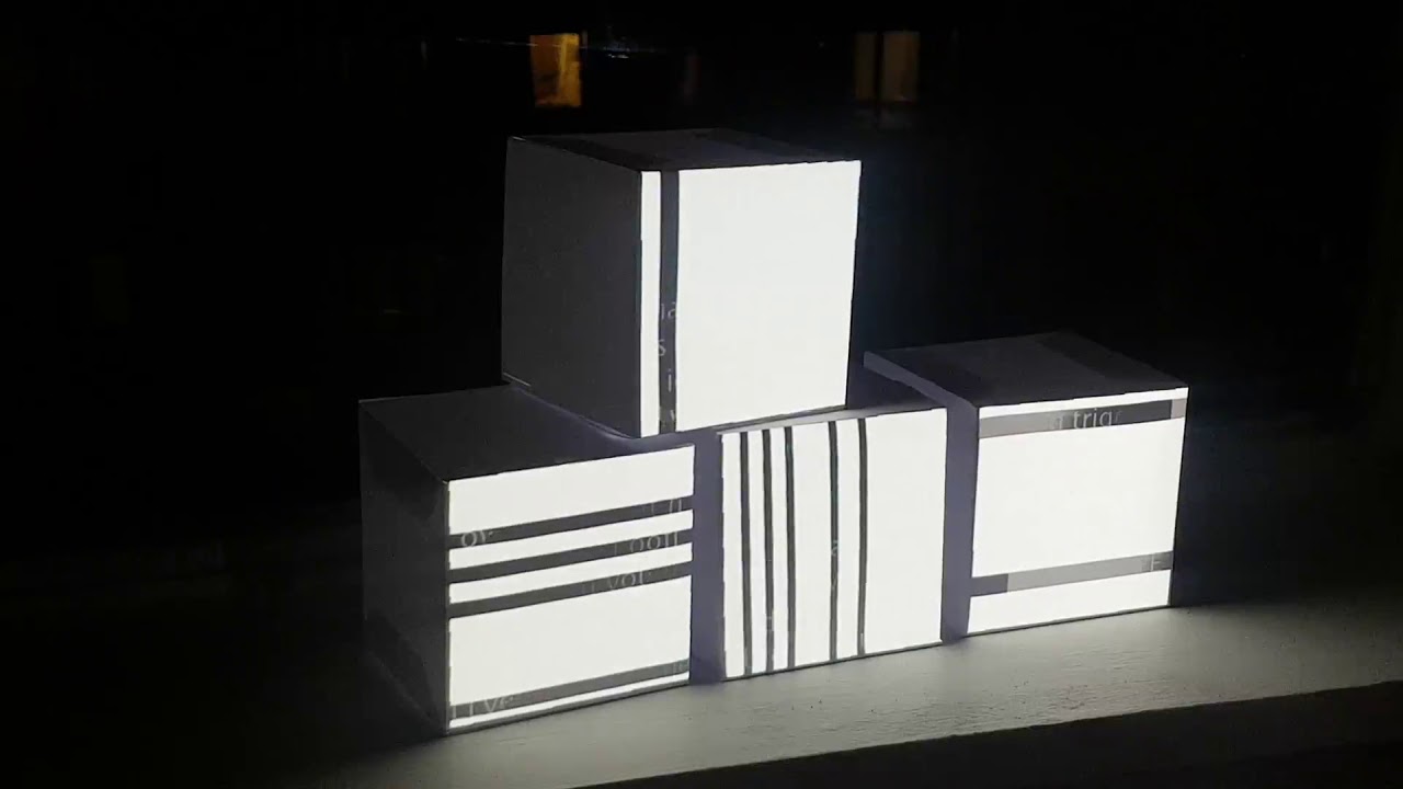 Boxes Projection - YouTube