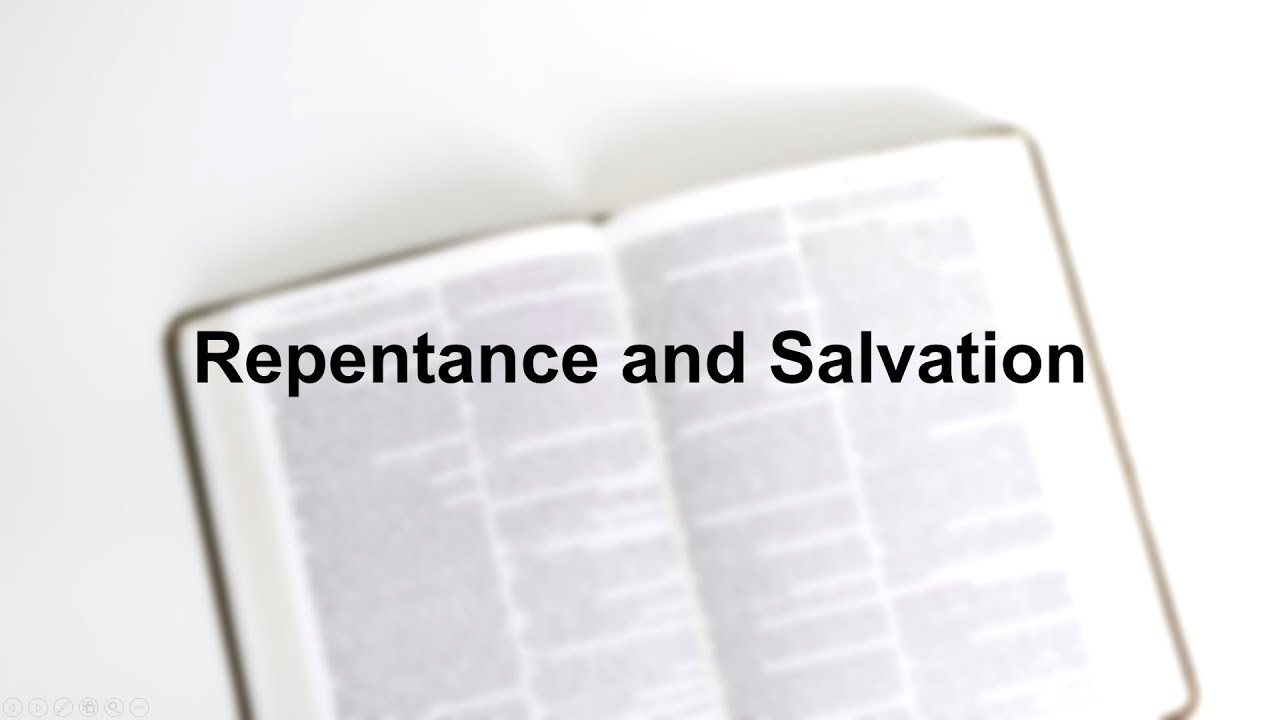 Baptist Bible Church Wellington Sunday School Service - Repentance and ...