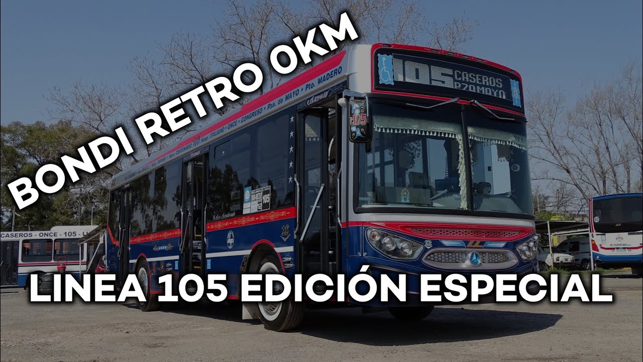 CONOCE AL "RETRO" DE LA LINEA 105 - YouTube