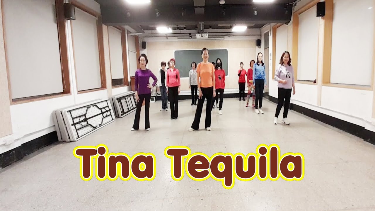 Tina Tequila - Line Dance (Absolute Beginner) | @Ivonne Verhagen (NL ...