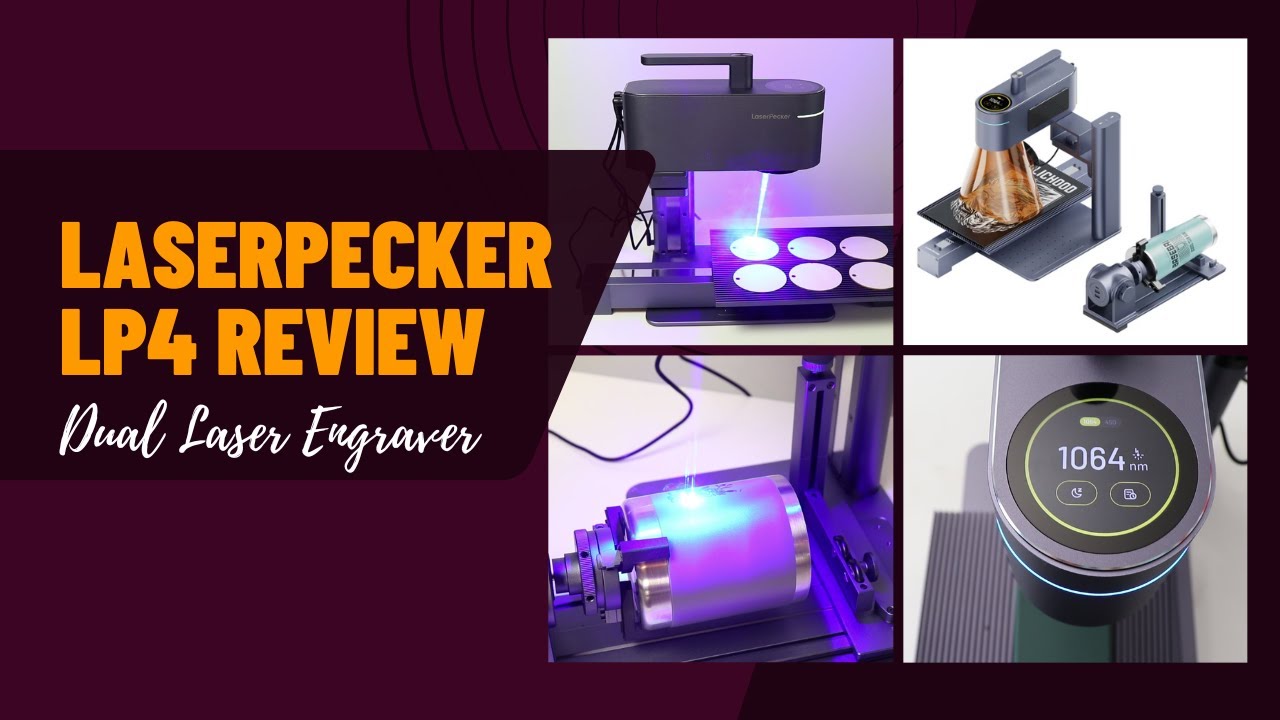 LaserPecker LP4 - unboxing, review, and beginner projects - YouTube