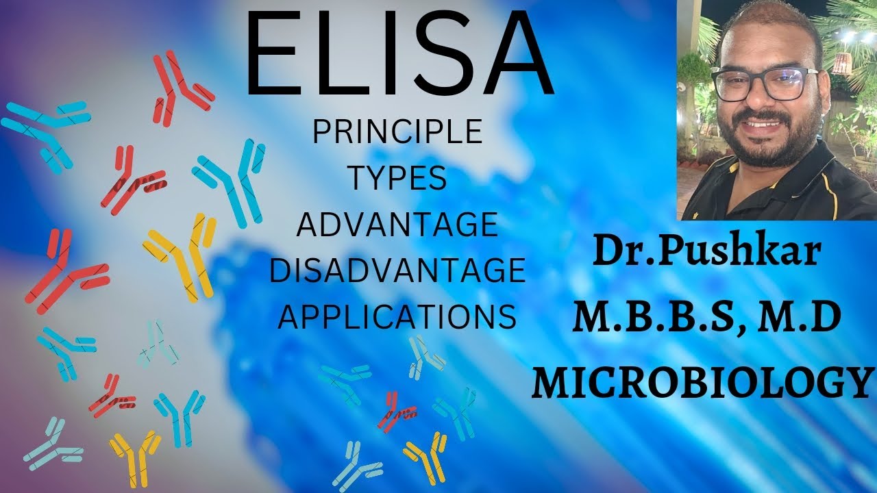 ELISA, TYPES, ADVANTAGE, DISADVANTAGE AND APPLICATION - YouTube