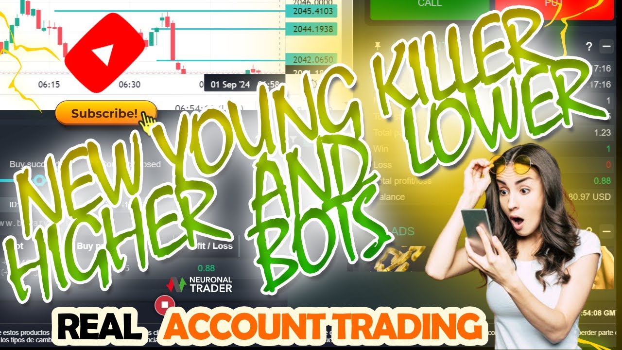 NEW YOUNG KILLER BOT- REAL ACCOUNT LIVE TRADING - YouTube