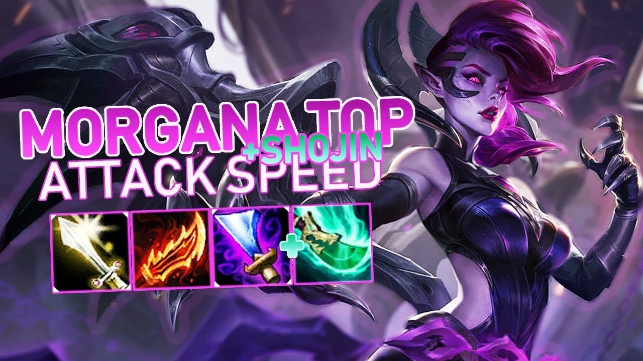 MORGANA TOP ATTACK SPEED + SHOJIN | NOSSO MID TILTOU E QUITOU, FICAMOS ...