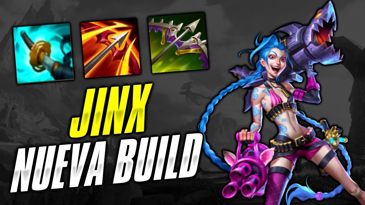 🔥 JINX WILD RIFT GAMEPLAY | NUEVA BUILD ROTISIMA - YouTube