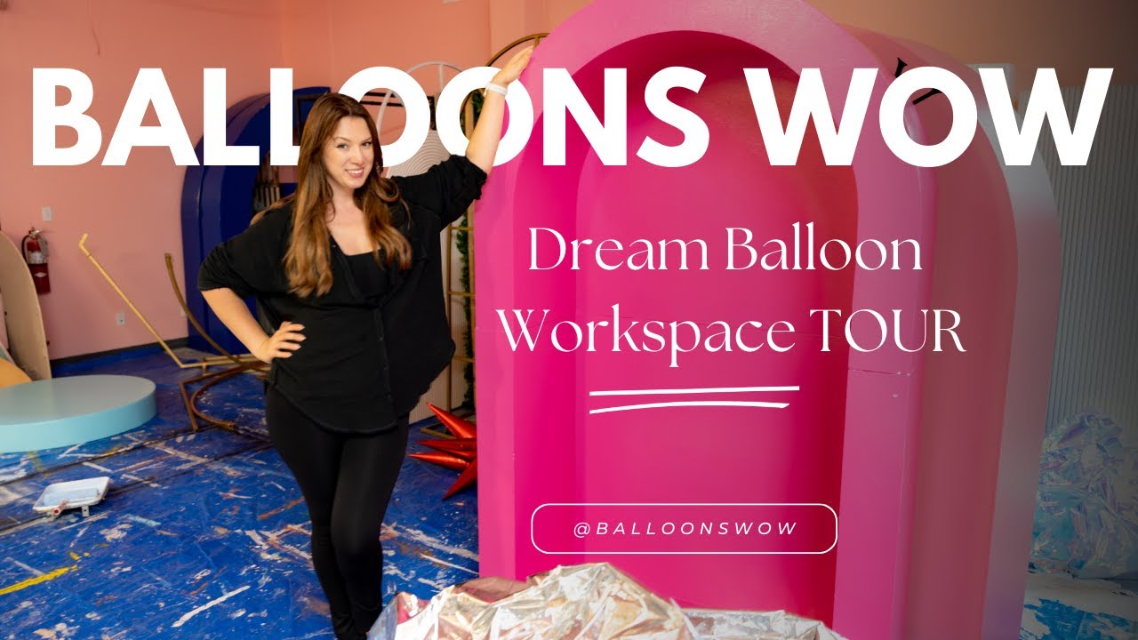 My Favorite Balloon Workspace - Balloons WOW - YouTube