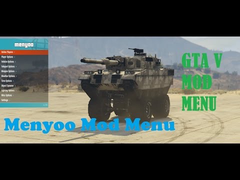 GTA V MENYOO MOD MENU PC | MONEY DROP - YouTube