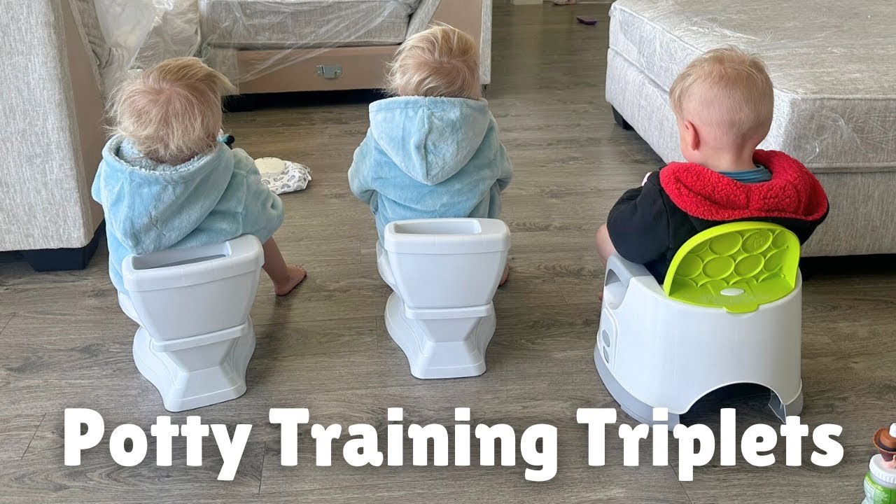 Potty Training TRIPLETS!?......Tips, Tricks? Did it work? - YouTube