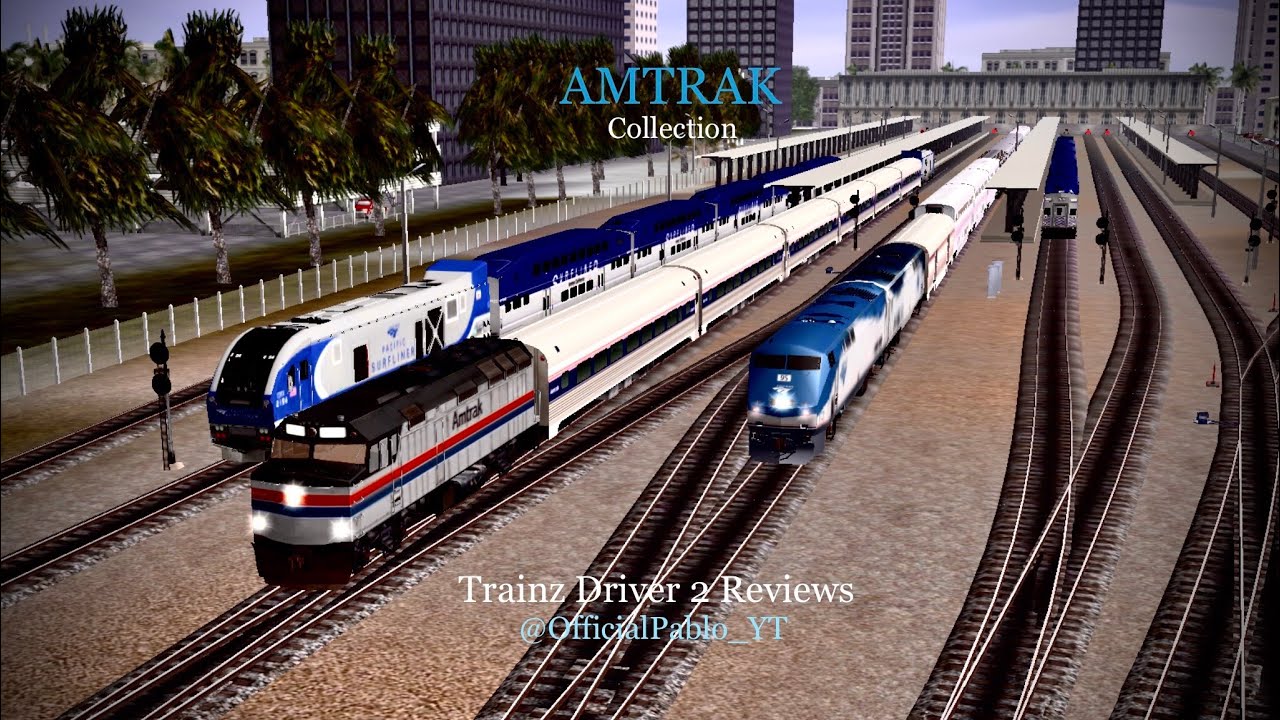 The Amtrak Collection | Trainz Driver 2 Reviews - YouTube