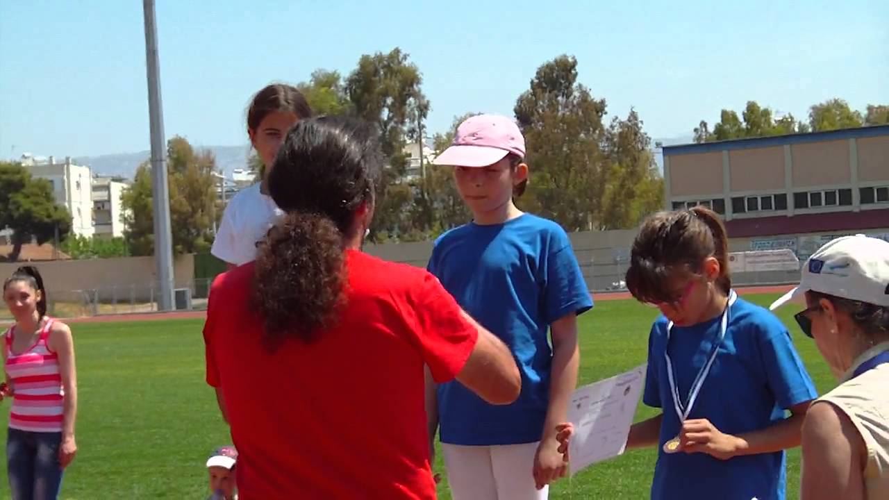 αγωνες στιβου ελευσινας απονομη 60 μετρων κοριτσιων - YouTube